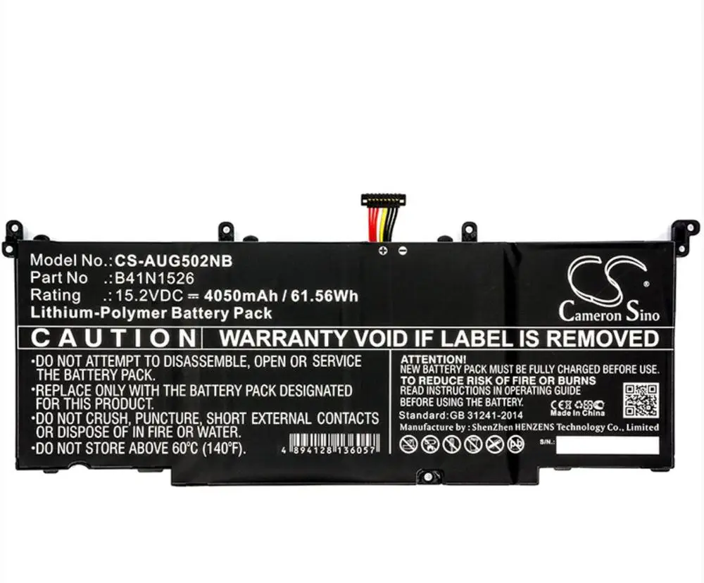 Cameron-Sino-4050mAh-battery-for-ASUS-FX502-502V-GL502-BSI7N27-0B200 ...