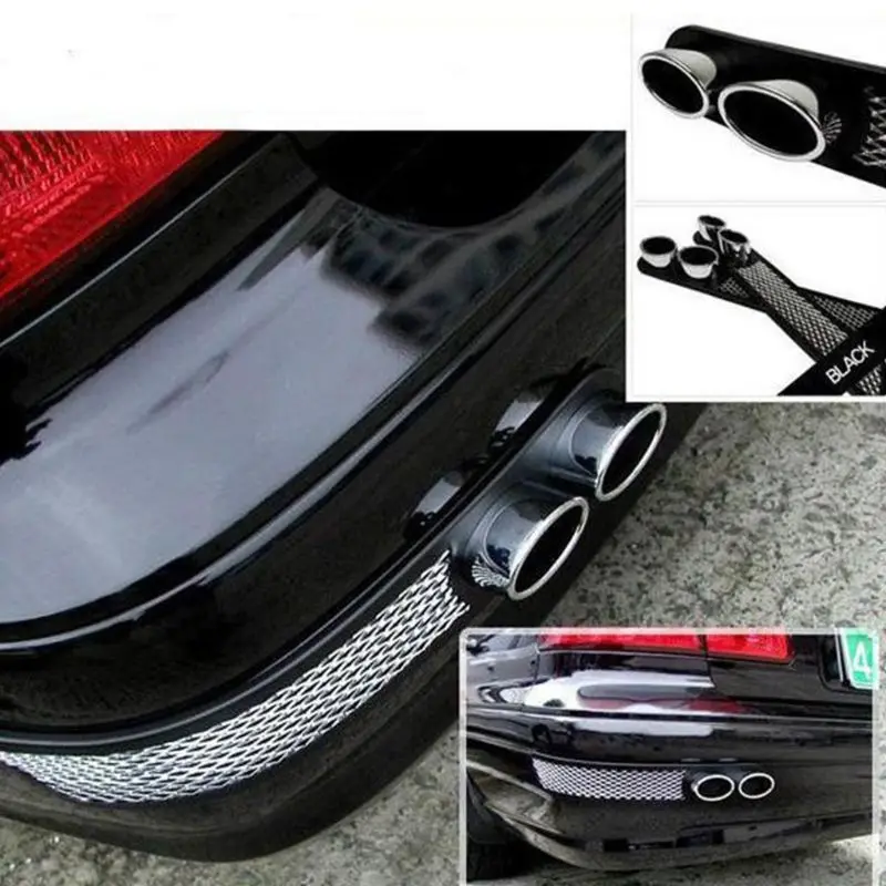 2Pcs New Auto Car Air Intake Flow Fake Car Exhaust Pipe Decoration ...