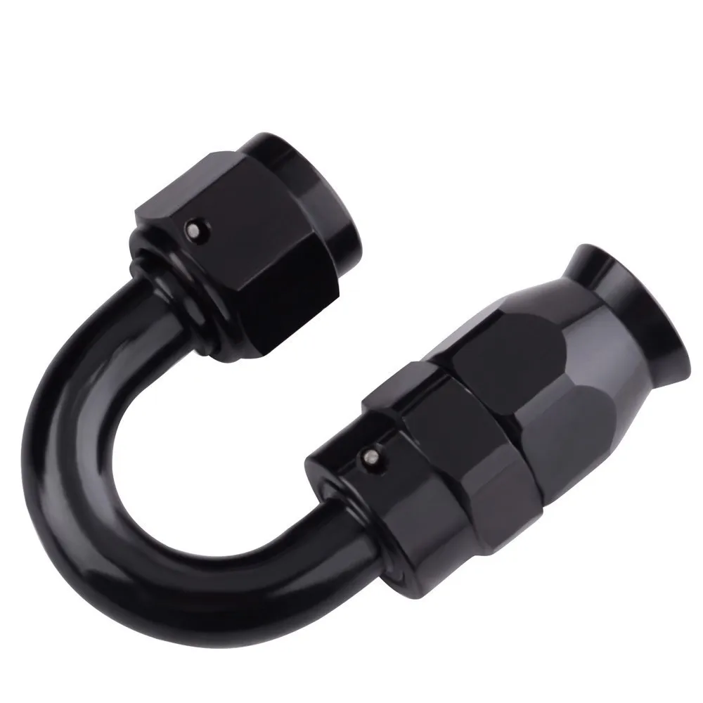 SPEEDWOW AN6 0/45/90/180 градусов Многоразовые PTFE фитинг для адаптера переменного тока к ...