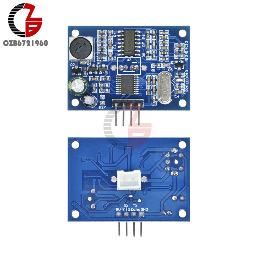 4.5M 40KHz Ultrasonic Wave Range Module DC 5V Waterproof Untrasonic ...