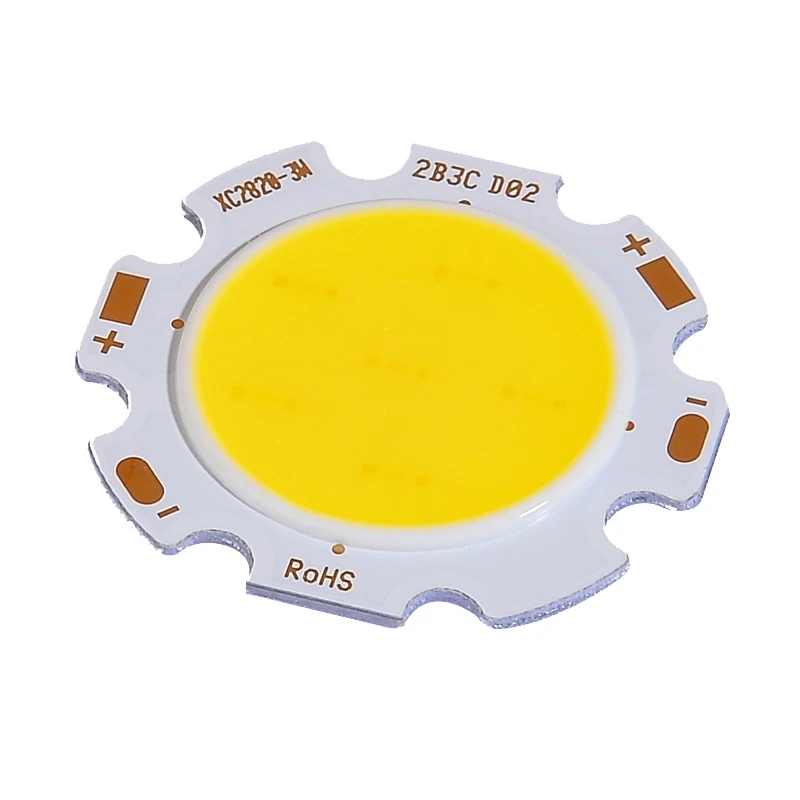 10W Round COB LED bridgelux chip high power led COB Light Source 3W 5W ...