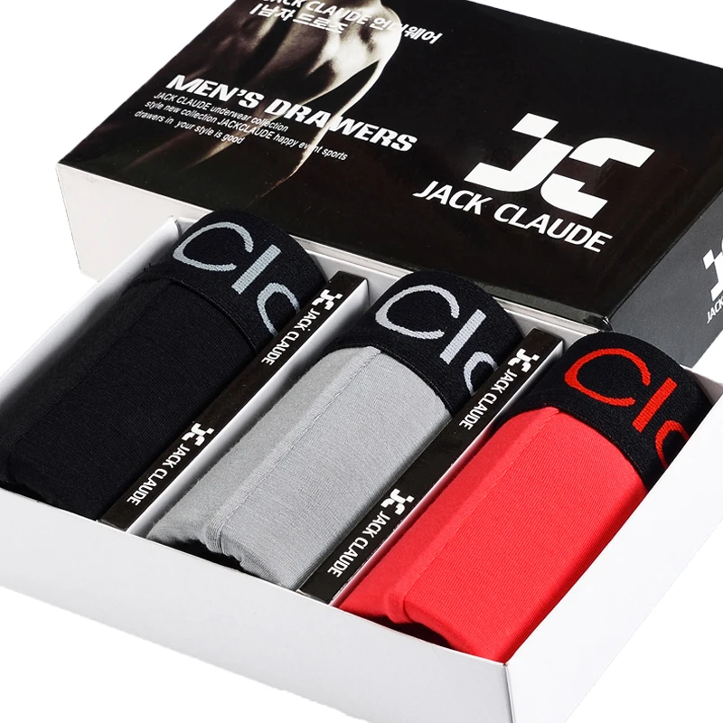 Jack Claude Korean Men Modal Sexy Brand Underwear Elastic Underpant ...