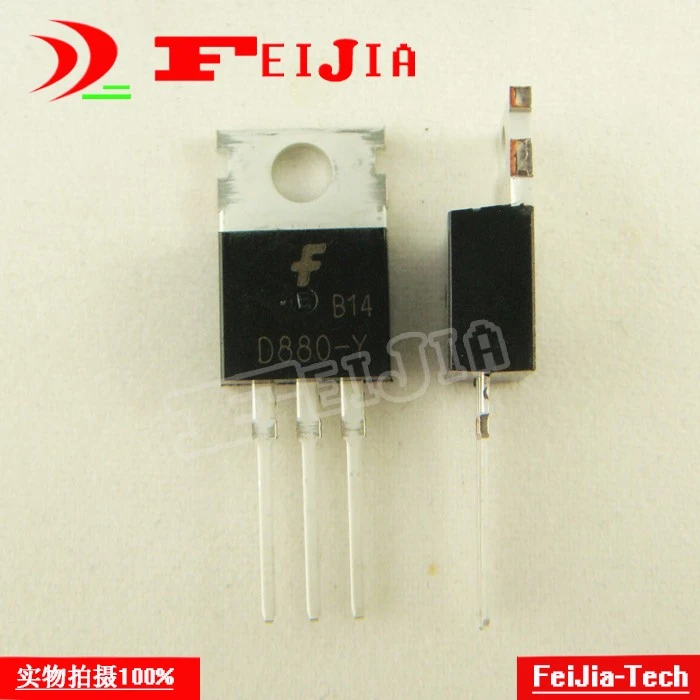 무료 배송 10 개 D880Y D880 트랜지스터 TO 220|transistor package|transistor ...