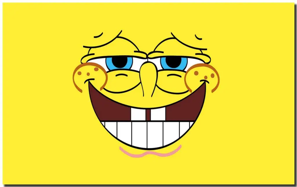 Cartoon Awesome face happy expression SpongeBob Funny expression HD ...