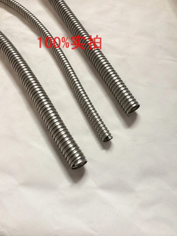 304 stainless steel corrugated flexible tube pipe ID 6mm, OD is 8mm