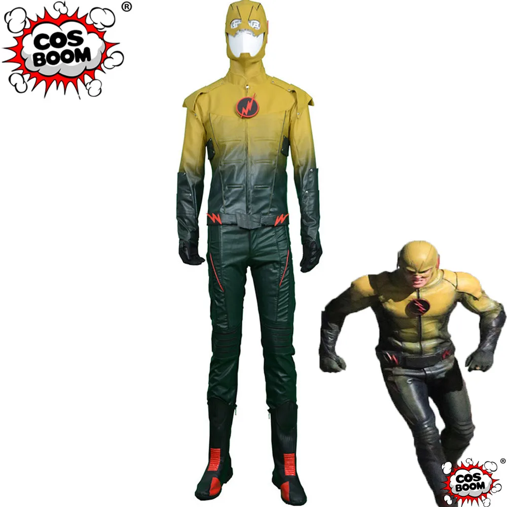 COSBOOM Reverse Flash Cosplay Costume Men's Adult The Flash Cosplay ...