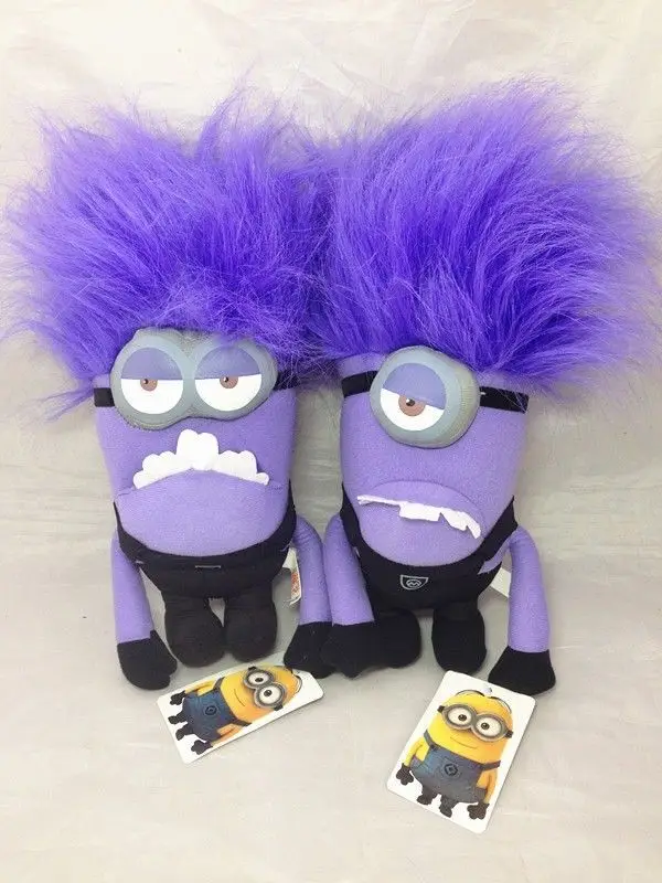 Despicable Me 2 Purple Minion Plush