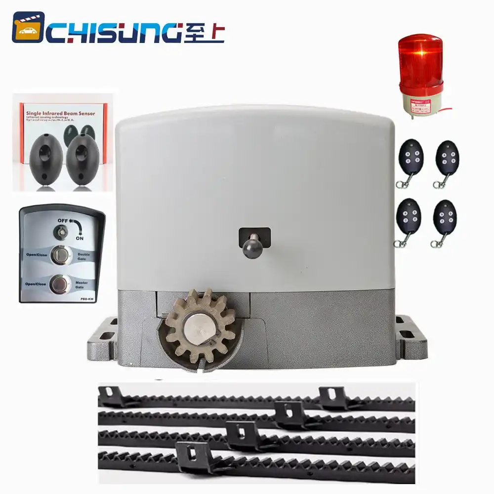 AC230V 700kg 4 remote controller automatic sliding gate motors ...