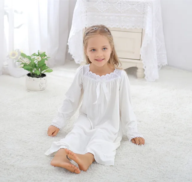 Aliexpress.com : Buy Kids Nightgown Kids Night Dress Girls Sleep Wear ...