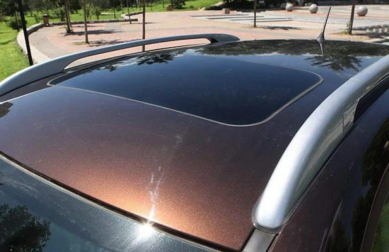 Car Sticker Simulation Skylight Roof Film Car Styling Stickers PVC ...