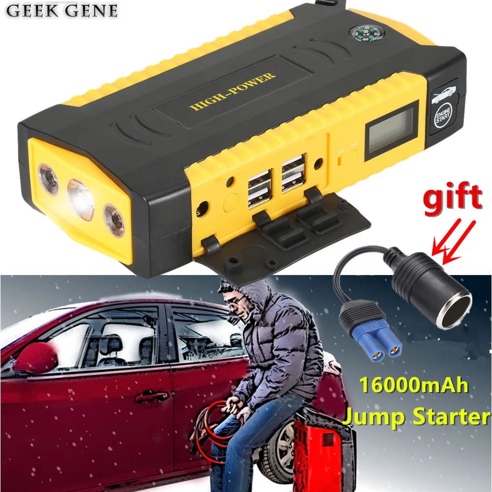 Buy Online Car Jump Starer 600A Car Charger For Car Battery Booster ...