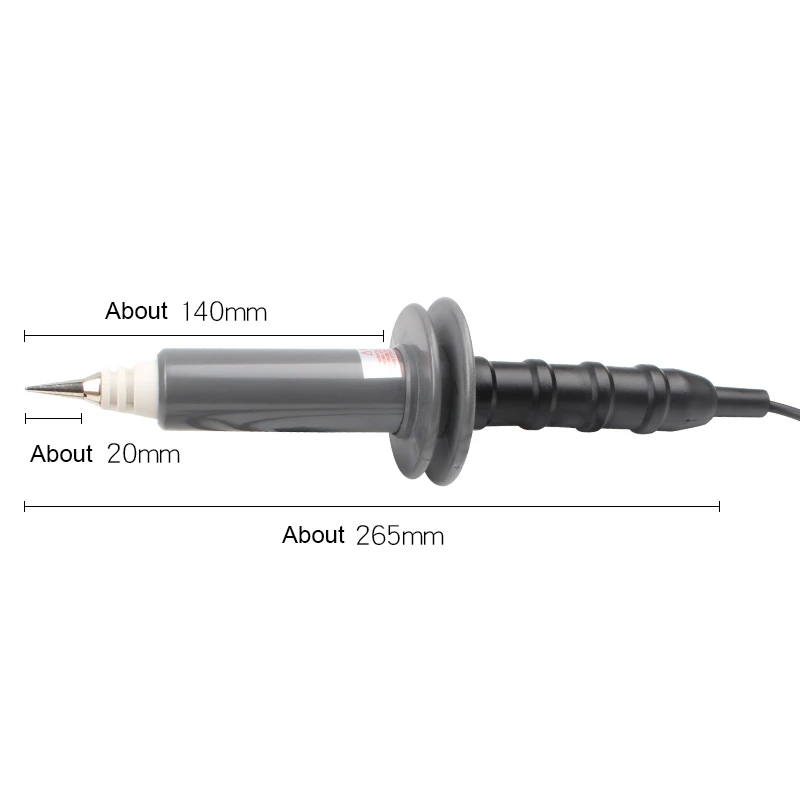 High Voltage probe 20KV DC 14KV AC 1000Mohm 1000:1 attenuation ...