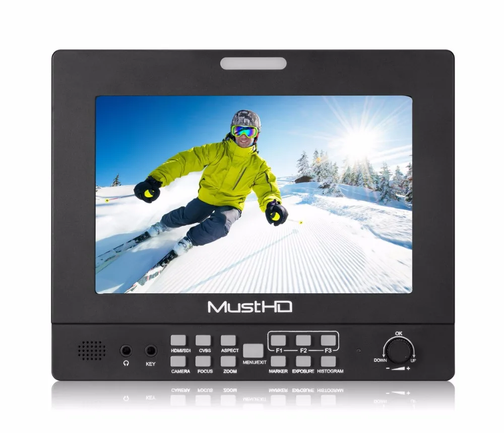 MustHD 7 inch 2200 nit High Brightness 1920x1200 On camera Broadcast ...
