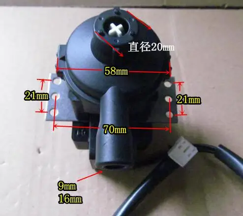 A/c Parts Central Ceiling Air Conditioner Drain Pump Motor 9mm 16mm ...
