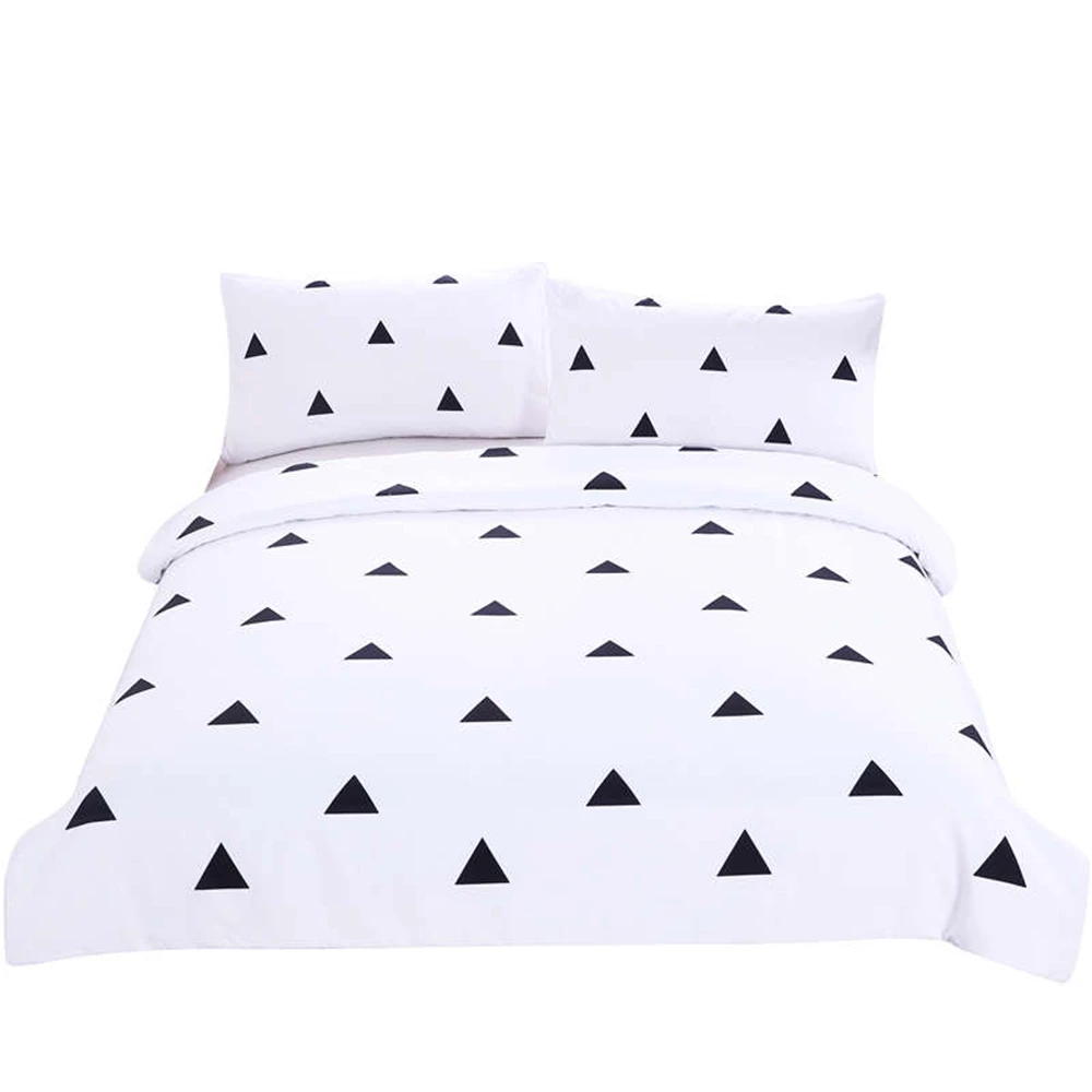 Custom Made Geometric Bedding Set Duvet Cover Set With Pillowcases