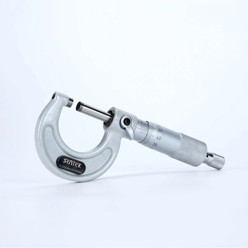 0.01mm Outside Micrometer 0 25 50 75 100mm Metric Carbide Metal Analog ...