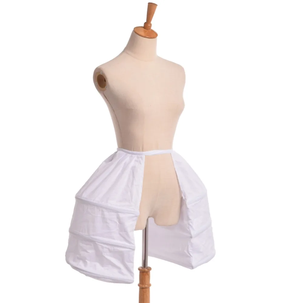 Victorian Dress Petticoat Crinoline Underskirt Ladies White Cage Frame ...