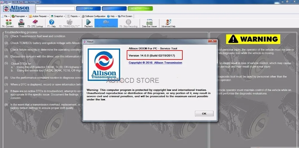 free-shipping-2017-New-100-Universal-Allison-DOC-14-PC-v14-software ...