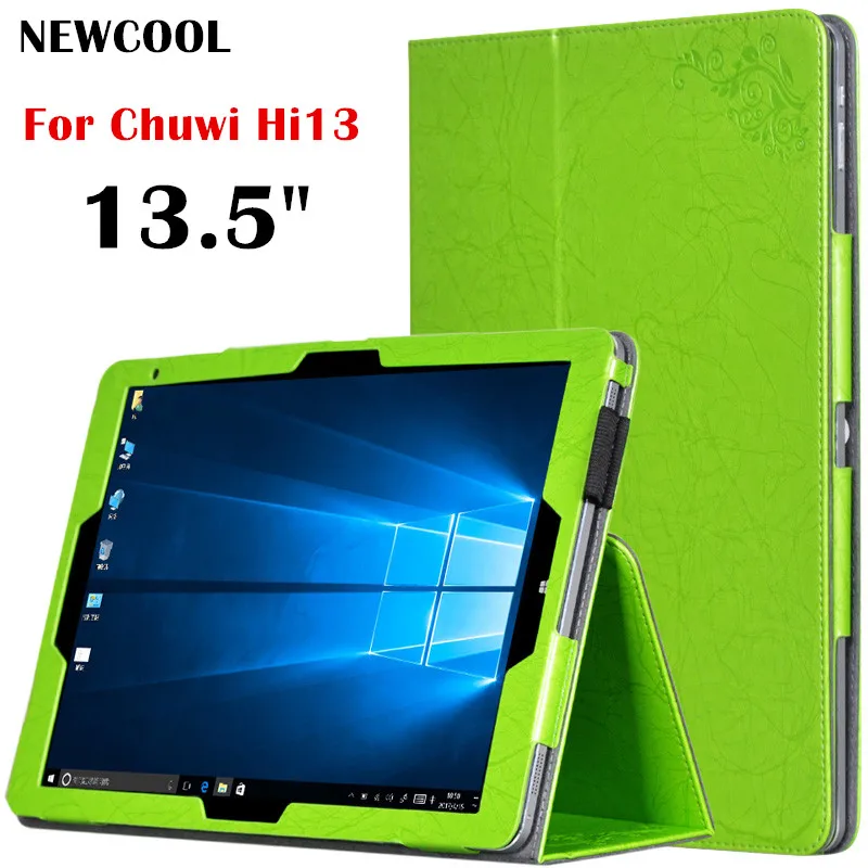 Floral Leather Case Flip Cover For Chuwi Hi13 Hi 13 13.5 inch Tablet ...