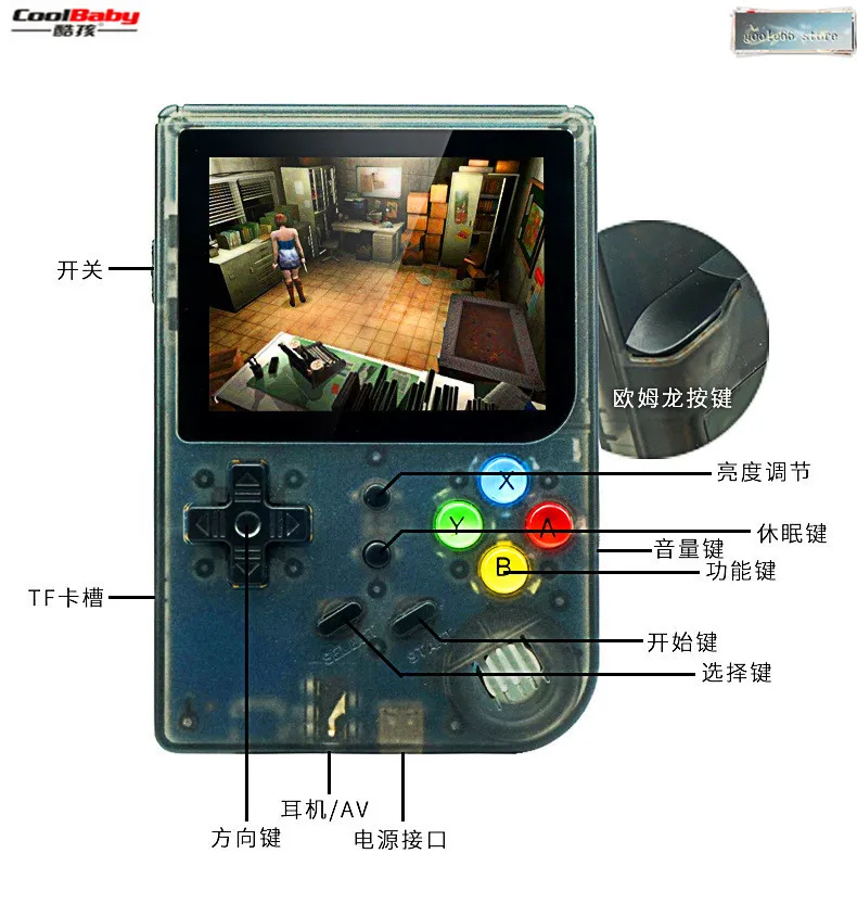 BittBoy Retro demeyere Konsol Game