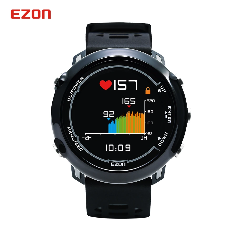 EZON E2 1,2 pulgadas Bluetooth reloj inteligente Monitor GPS de ...