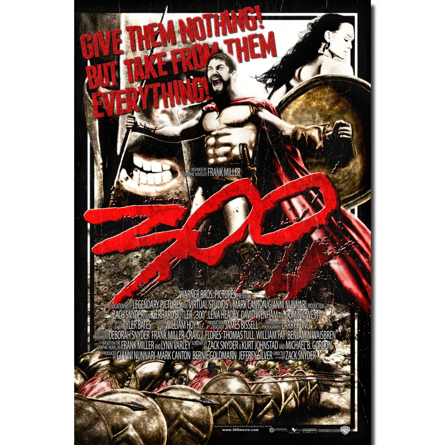300 Spartans Poster