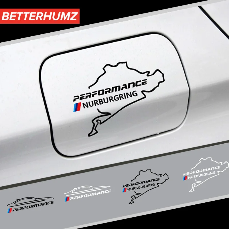 Betterhumz Car Styling Sticker Car Fuel Tank Cap Racing Road ...