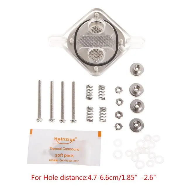 north: DIY mainframe water cooling fixed 47MM-66MM pitch suitable for ...