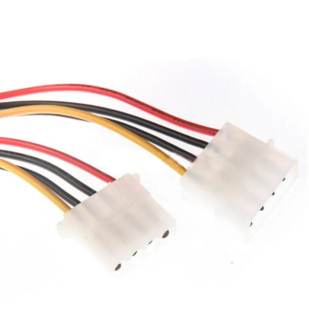 Aliexpress.com : Buy 18cm 2 Way 4 pin PSU Power Splitter Cable LP4 ...