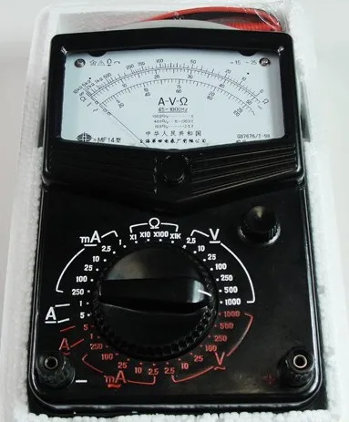 Fourth meter Shanghai MF14 type of original / Analog multimeter pointer ...