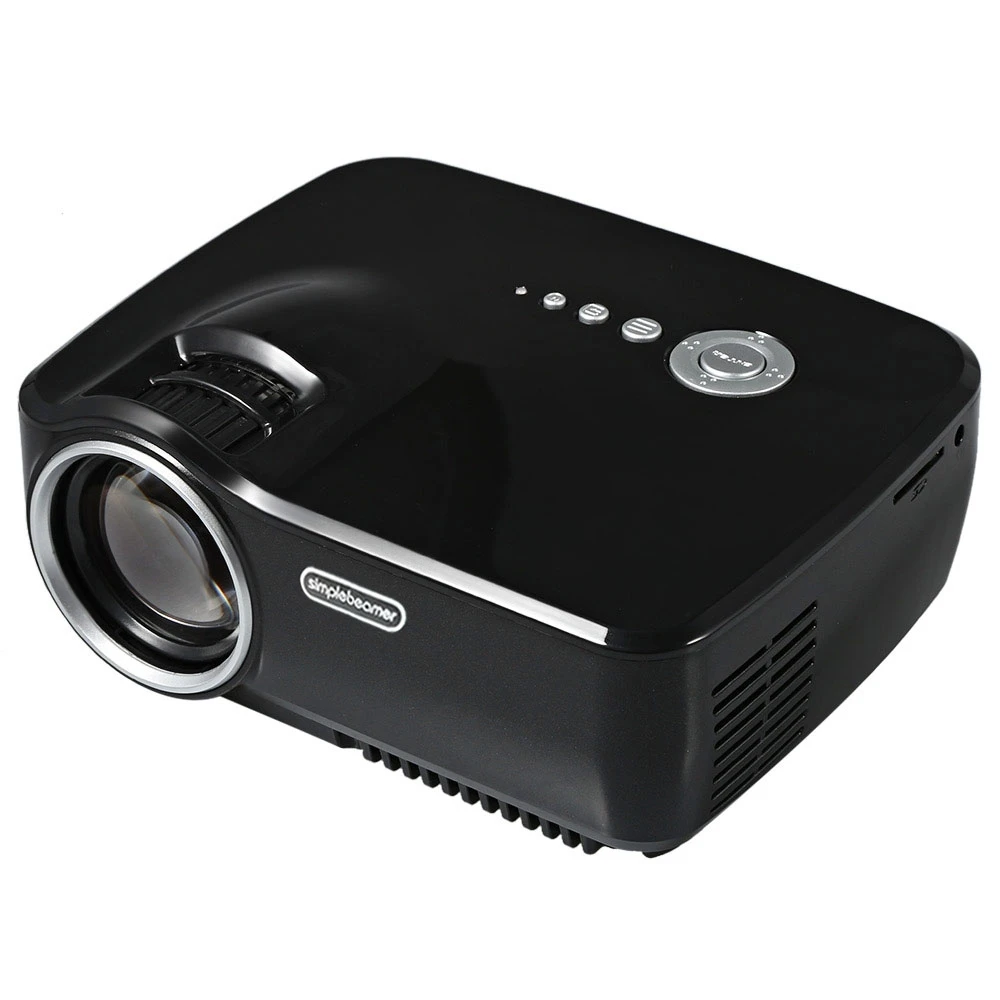 Portable EMP GP70 Mini LED Projector Full HD 1080P LCD Projector for ...