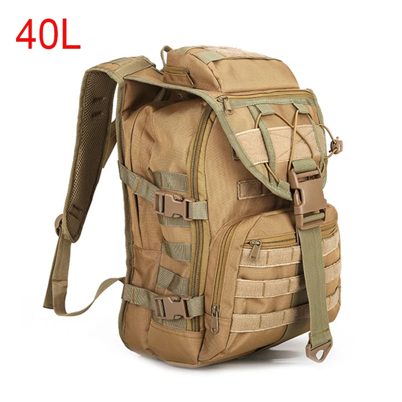 40L Military Backpack Climbing Camping Bags Mountaineering Sport Army ...