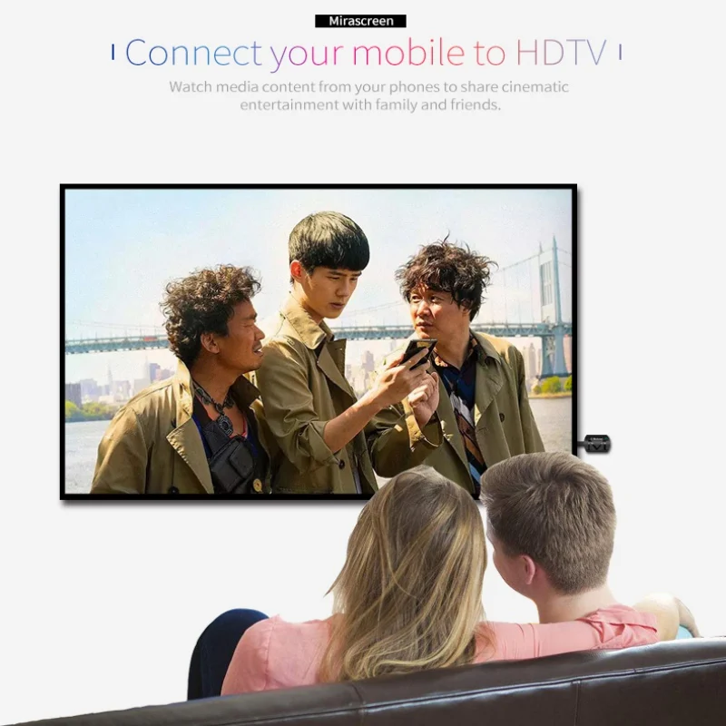 Universal MiraScreen G4 TV Stick Dongle Anycast Cast HDMI WiFi Display ...