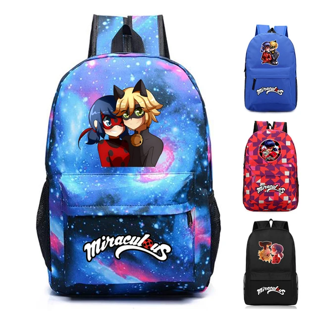 Aliexpress.com : Buy Miraculous Ladybug Backpack unisex School Bags ...