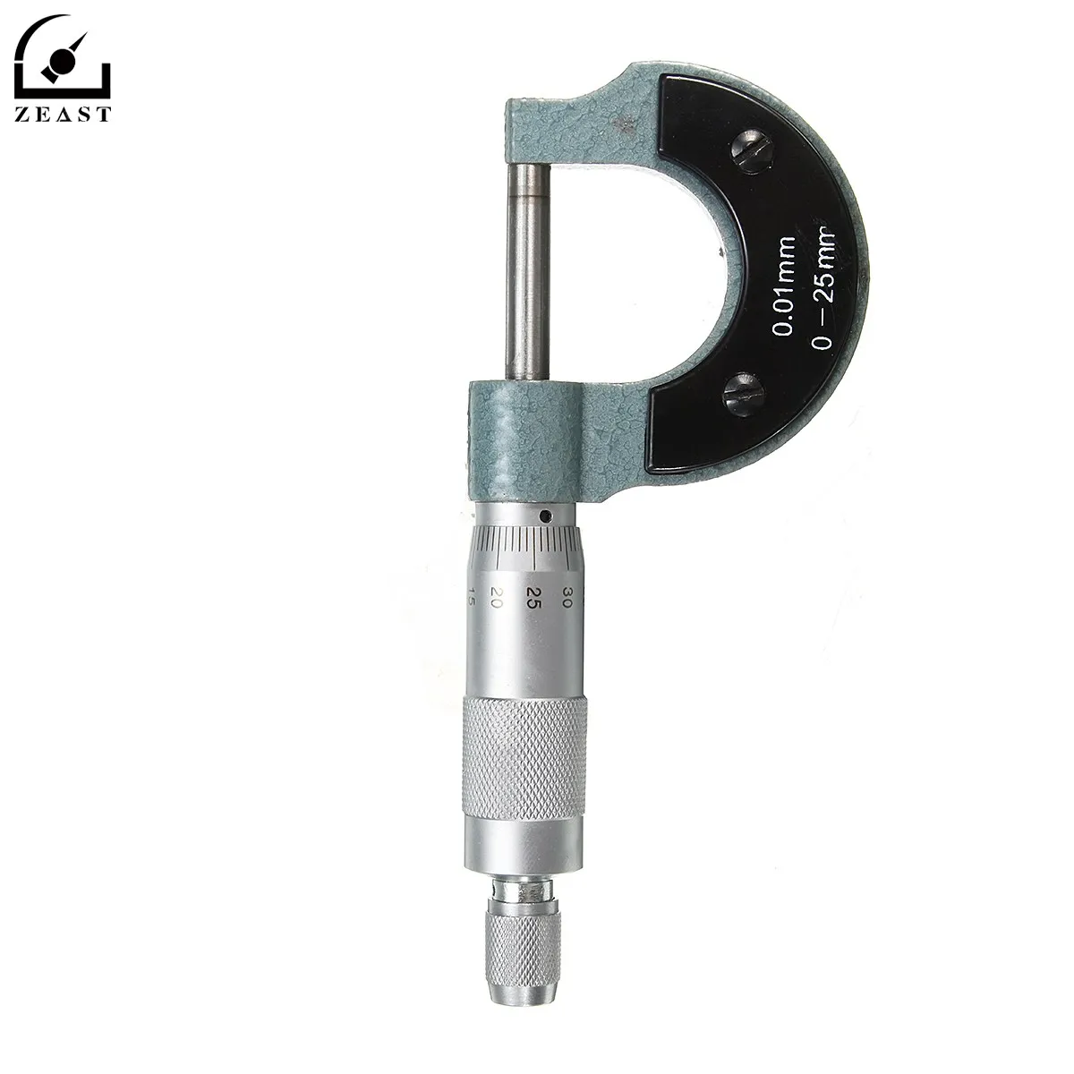Micrometer 0.01 25mm External Outside Metric Gauge Case Caliper Measure ...
