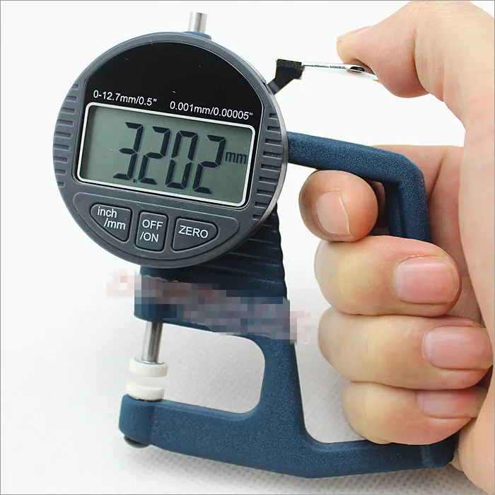 Micron Digital Thickness Gauge With Handle 0 001 Micrometer Thickness