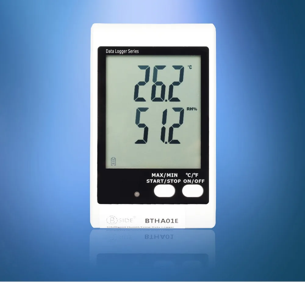 BSIDE BTHA01E 3 4 Temperature Humidity Meter Data Logger W External 