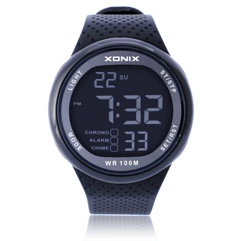Xonix Mens Sports Watch Digital Waterproof 100m Chrono