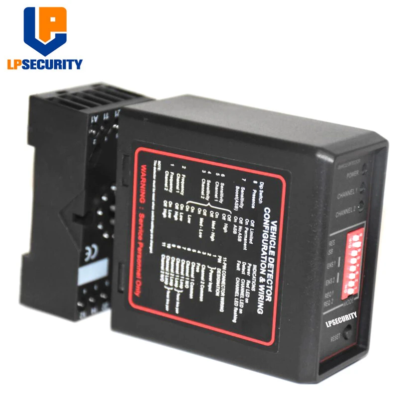 Lpsecurity Traffic Inductive Loop Vehicle Detector Double Channel ...