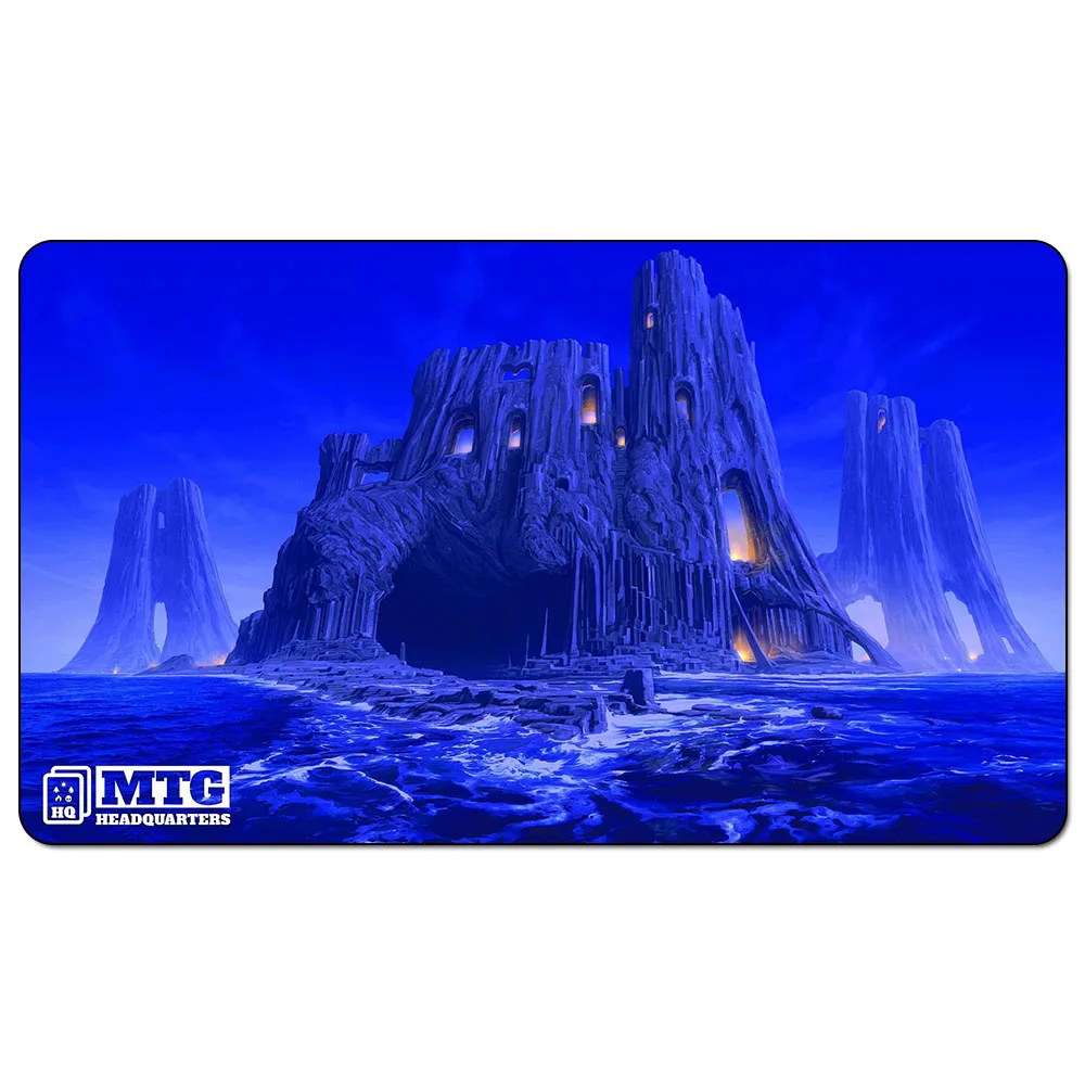 Farway Island 60x35cm Playmat Farway Unhinged Guru Island Magic Playmat ...