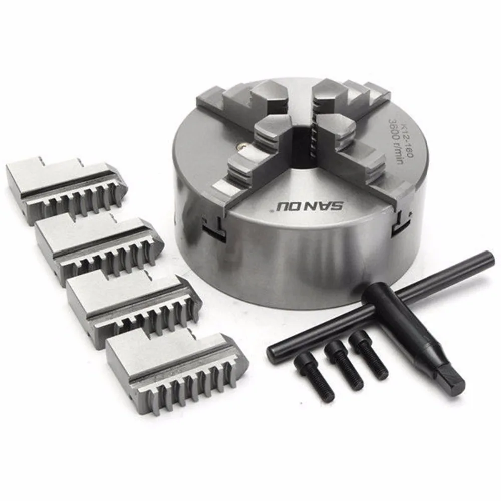 K12 160 Chuck/160MM Manual Lathe Chuck/4 Jaw Self centering Chuck-in ...