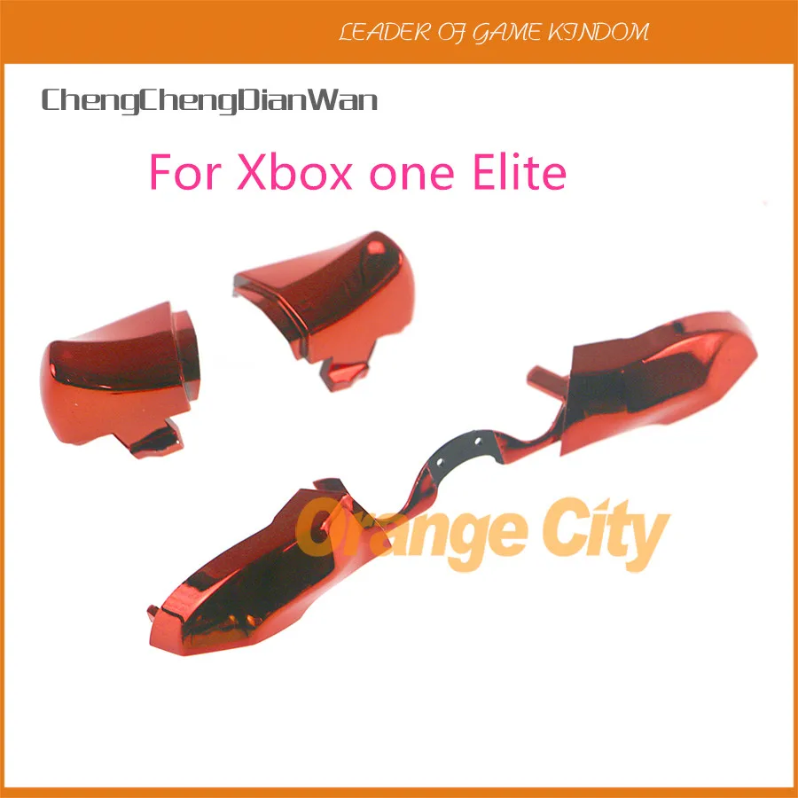 20sets/lot Plated Chrome RT LT RB LB Bumper Buttons For Xbox One Elite ...
