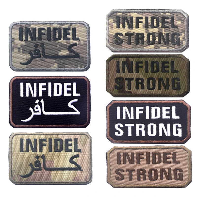Infidel Strong Patch Multicam Woodland Desert Swat Acu Tactical Infidel ...