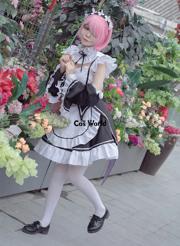 Re Zero Kara Hajimeru Isekai Seikatsu Ramu RAM Remu REM Maid Apron ...