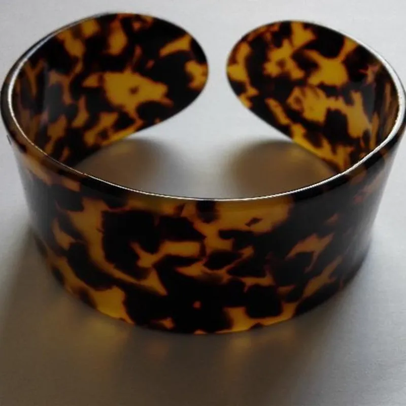 150pcs/lot Turtle Shell Bangle Tortoise Resin Bracelet Turtle Resin Bracelet 4.80cm (1.89inch) X ...