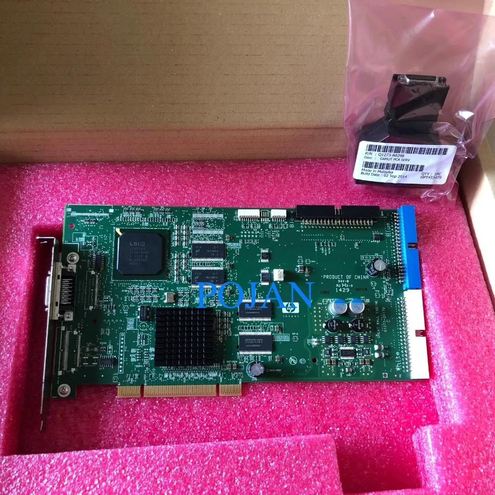 Gamut PCI PC плата Q1273-69298 подходит для Designjet z4000 z4020 z4500 ...