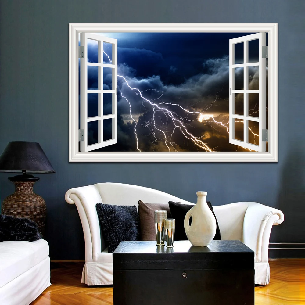 Window View Wallpaper Murals