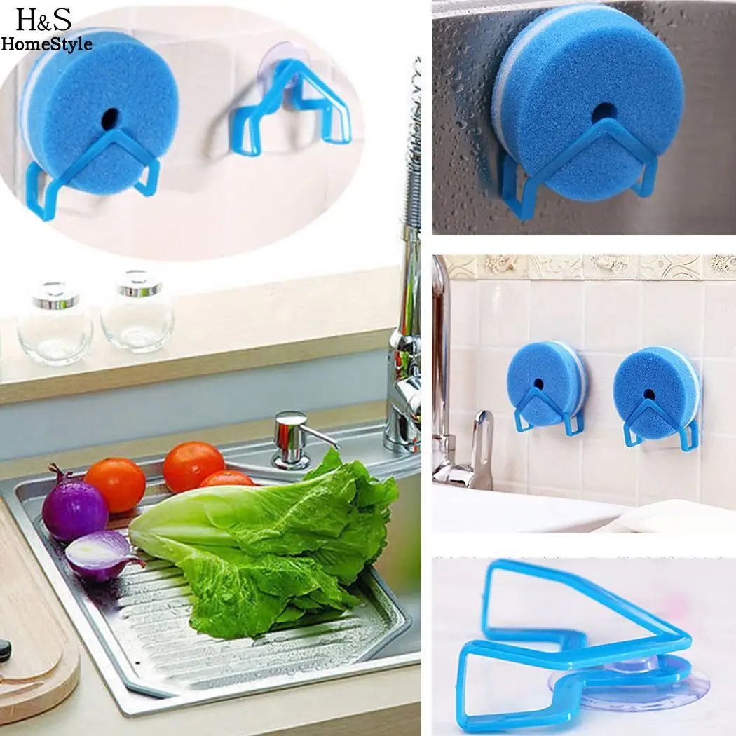 Suction Cloths Rack Portable Sponge Holder Clip Kitchen Tool|Storage ...