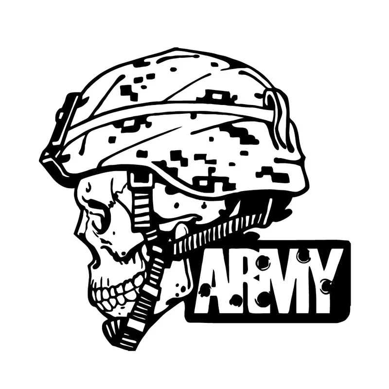 Military Police Logo Skull