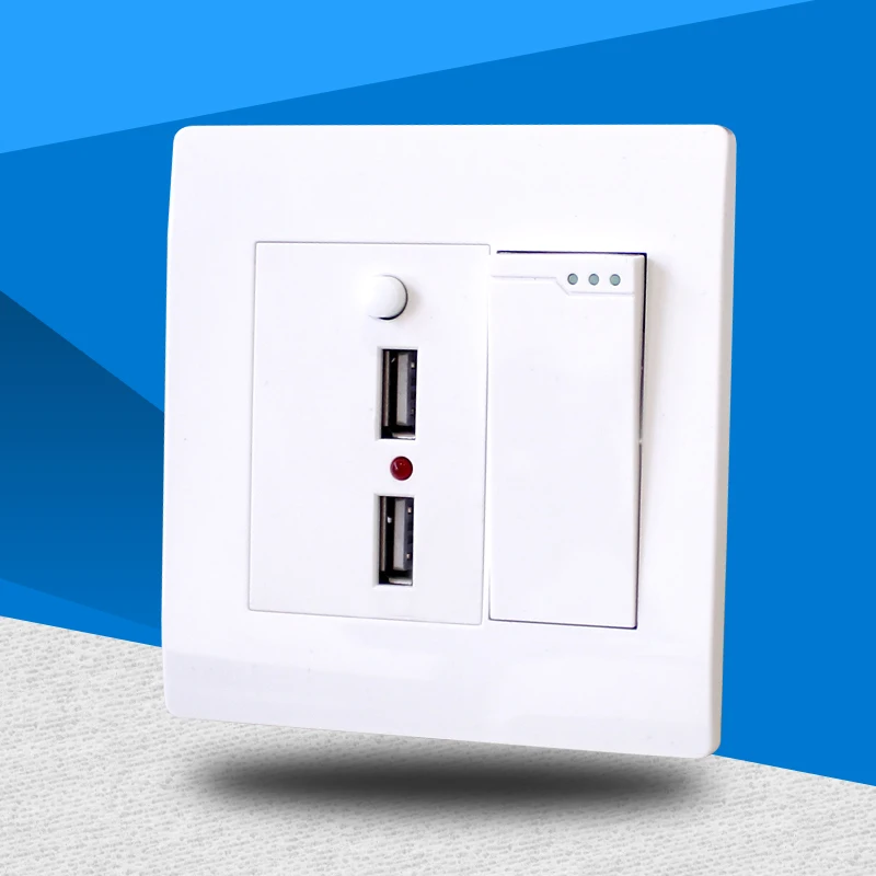High-quality-intelligent-wall-switch-panel-with-USB-charger-fast ...